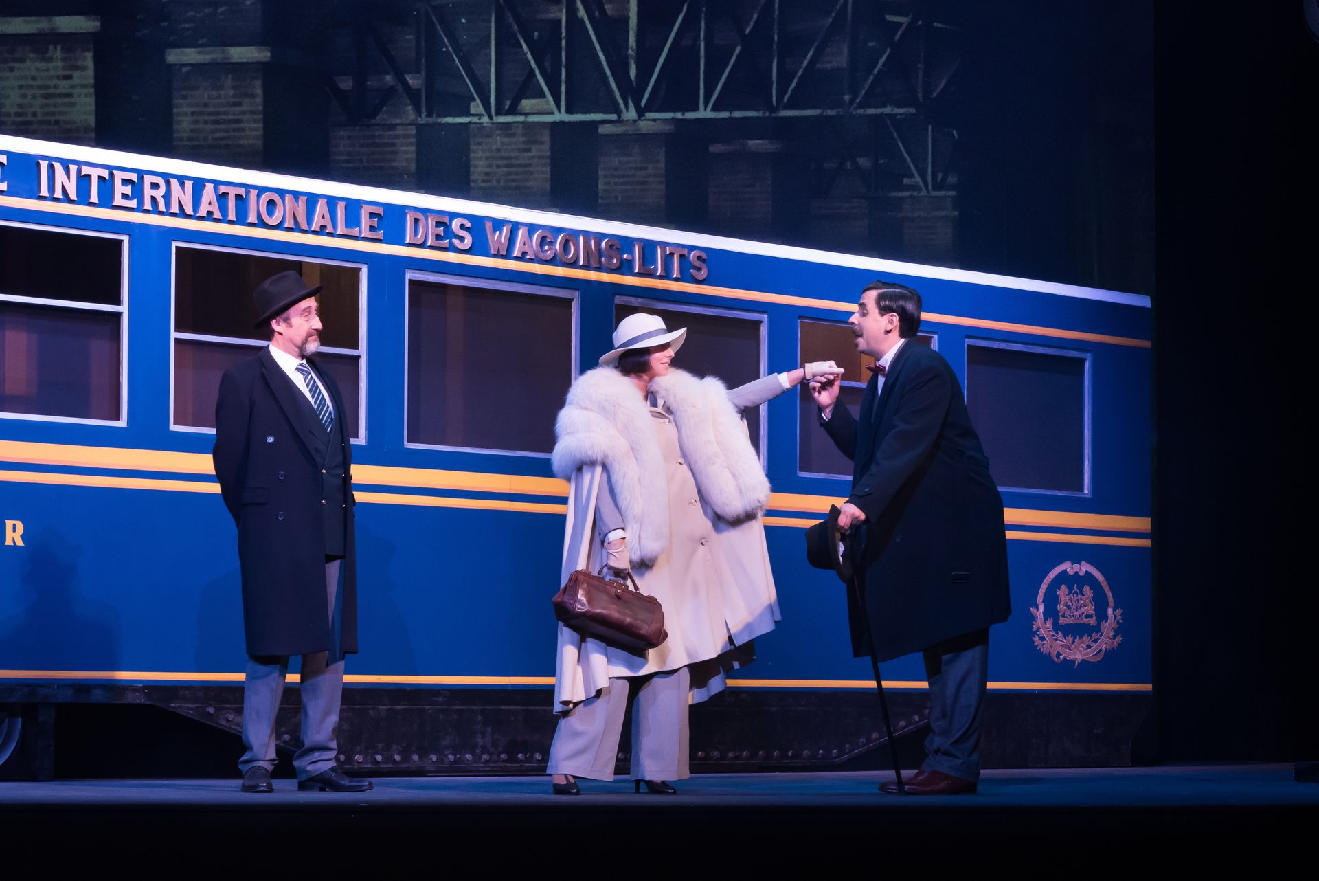 Théâtre des Galeries - Le Crime de l'Orient-Express