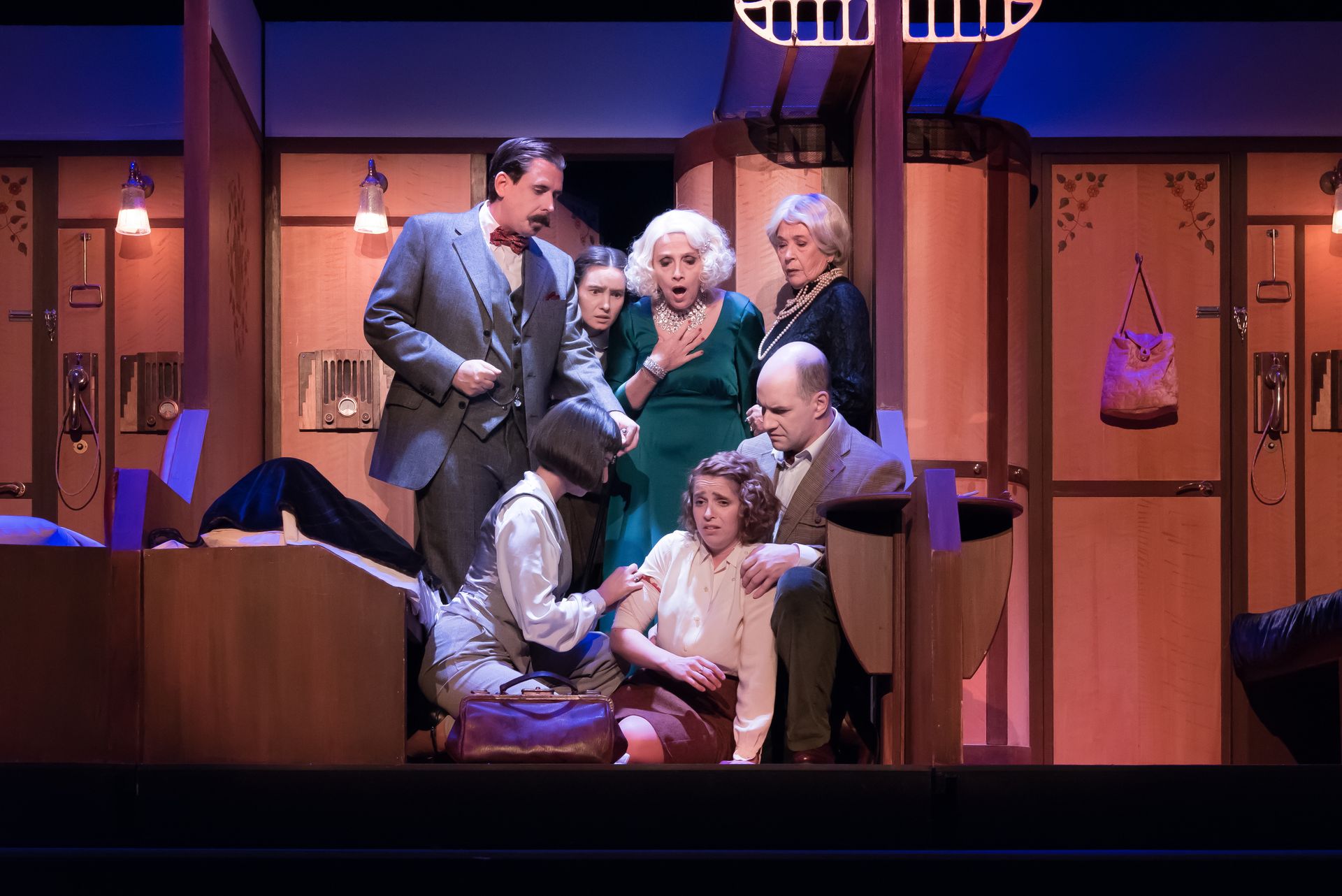 Théâtre des Galeries - Le Crime de l'Orient-Express