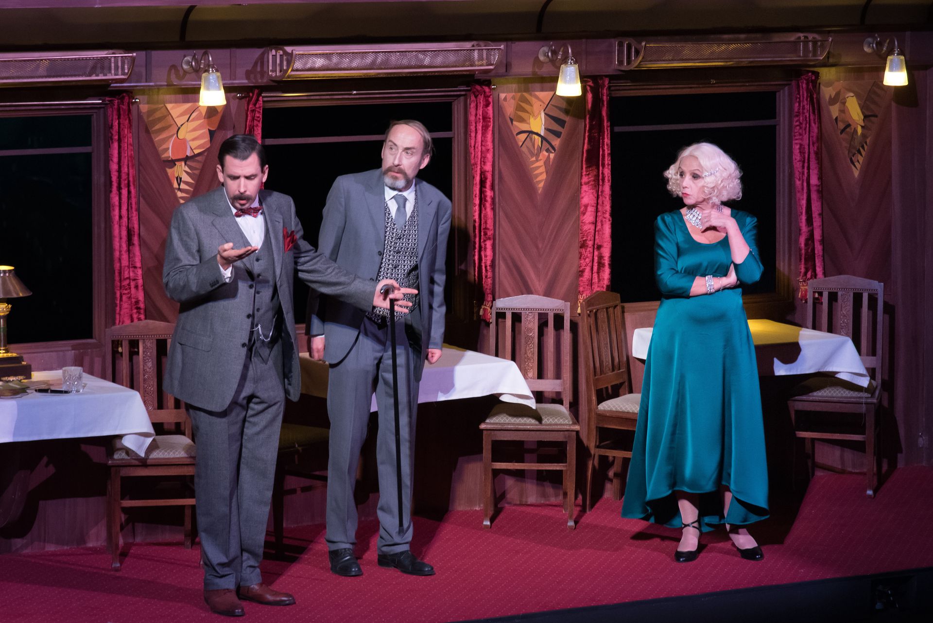 Théâtre des Galeries - Le Crime de l'Orient-Express